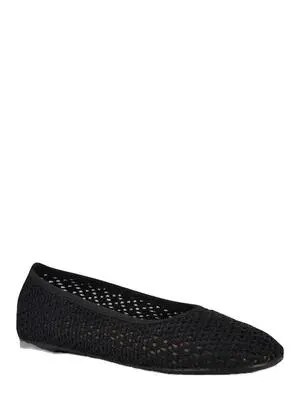 Nine West Burnne Ballet Flat - Black 002