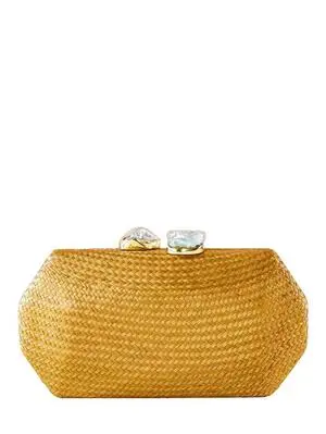 LIKHA Solid Octagon Clutch - Camel