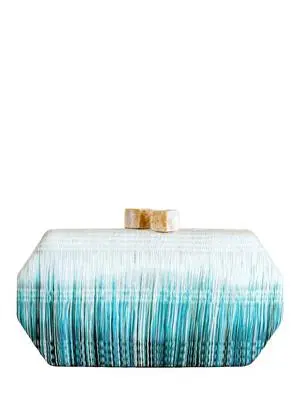 LIKHA Ombré Octagon Clutch - Sea Teal