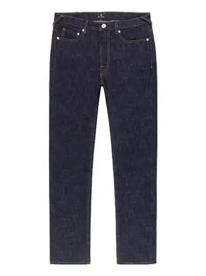 Paul Smith Slim-fit Indigo-rinse 'crosshatch Stretch' Jeans - Blue