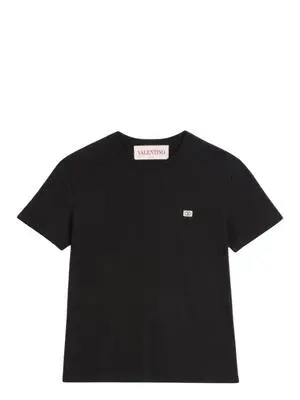 Valentino Garavani Cotton T-shirt - Black