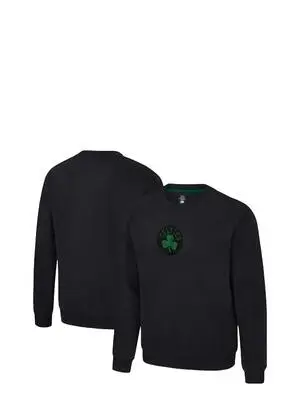 STADIUM ESSENTIALS Boston Celtics Club Level Chenille Sweatshirt - Black