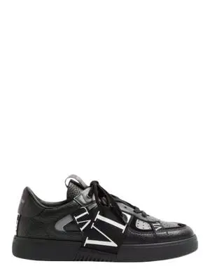 Valentino Garavani Sneaker With Ribbon Fastening - Black