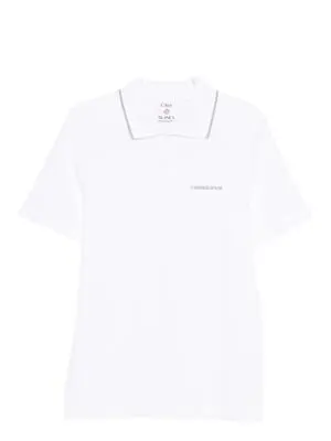 Casablanca Polo Shirt With Logo - White
