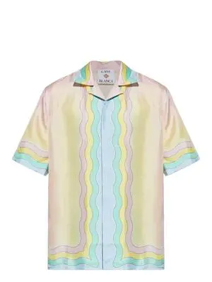 Casablanca Shirt With All-over Monogram - Multi