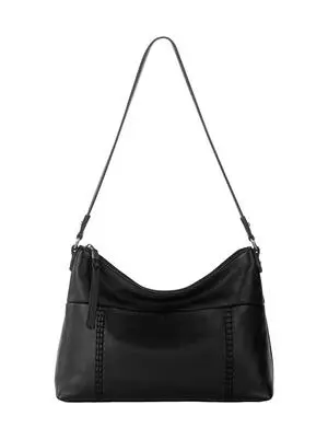 THE SAK Melrose Leather Shoulder Bag - Black