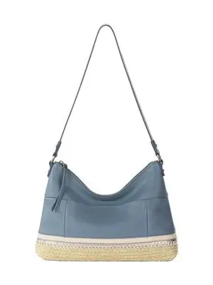 THE SAK Melrose Leather Shoulder Bag - Maritime Espadrille