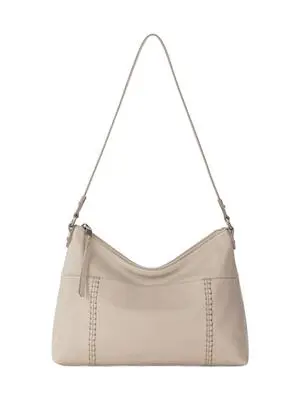 THE SAK Melrose Leather Shoulder Bag - Sand