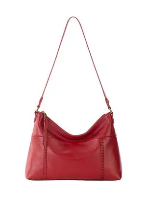 THE SAK Melrose Leather Shoulder Bag - Scarlet