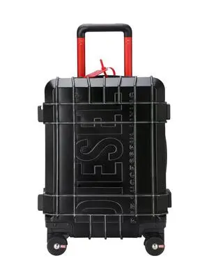 DIESEL® Embossed Logo Suitcase - Black