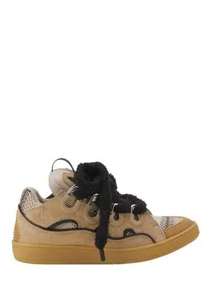 LANVIN Curb Sneaker - Tan