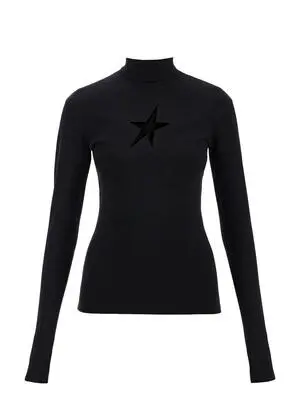 MUGLER Star Top - Black