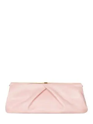 Dries Van Noten Fold Crisp Clutch - Pink
