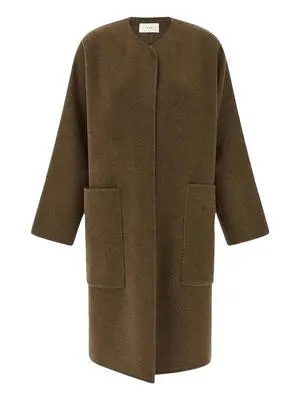 THE ROW Tiberus Coat - Brown