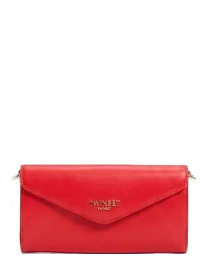 TWINSET Mini Envelope Wallet Bag - Red