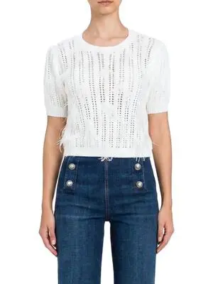 TWINSET Top - Pearl