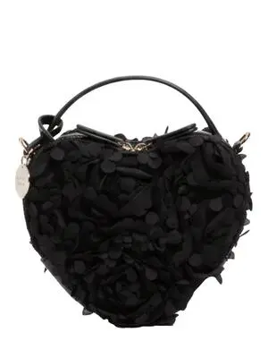 TWINSET Heart-Shaped Bag In Synthetic Leather And Fabric