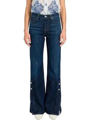 TWINSET Flare Stretch Jeans - Denim