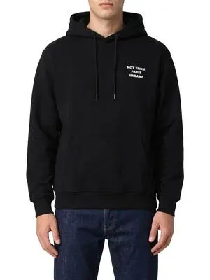 Drole De Monsieur Cotton Hoodie - Black