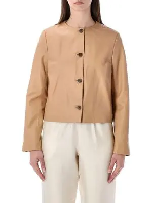 LOU LOU STUDIO Button Detailed Jacket - Beige