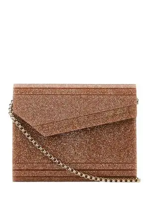 JIMMY CHOO Glittered Mini Bag - Red