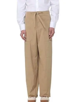 JIL SANDER Cotton Cargo Trousers - Sand