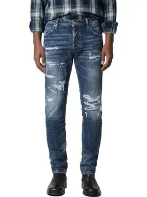 Dsquared2 Distressed Jeans - Blue