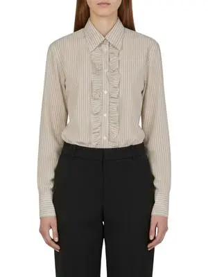 AMI Paris Shirt Beige