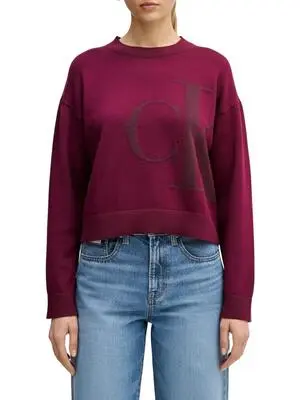 Calvin Klein Pullover Sweater - Burgundy