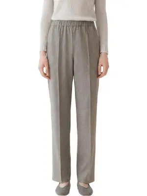 Fabiana Filippi Straight Leg Trousers - Grey