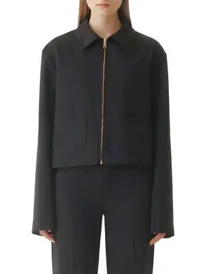 Fabiana Filippi Viscose Shirt Jacket - Blue