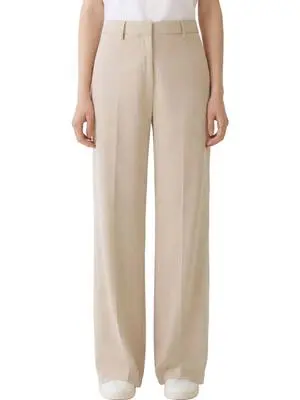 Fabiana Filippi Wide Leg Trousers - Nude