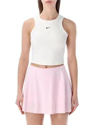 Nike Cropped Tank - White