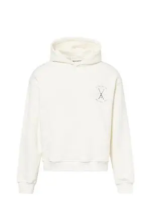 THE COUTURE CLUB Apres Ski Graphic Cotton-jersey Hoodie - Off White