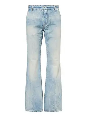 Amiri Regular-fit Bootcut Denim Jeans - Blue