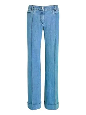 Missoni Seam Cuffed Jeans - Blue