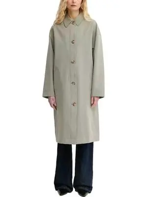 MOS MOSH MmBora Button-Down Raincoat