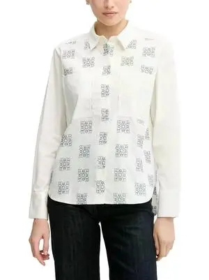 MOS MOSH Mmweina Printed Shirt - White