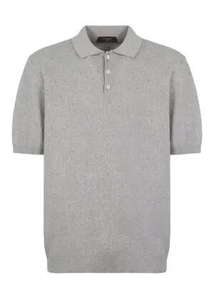SLOWEAR Knit Polo - Grey