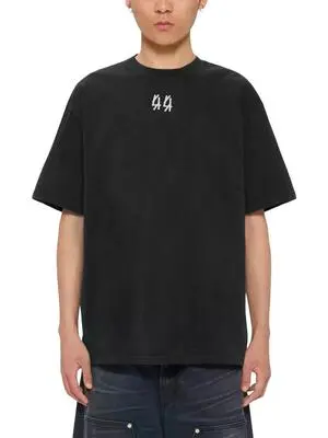 44 LABEL GROUP Graphic-print T-shirt - Black