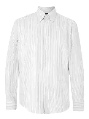 BOSS Striped Shirt - White