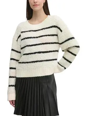 OUI Striped-pattern Sweater - Neutrals