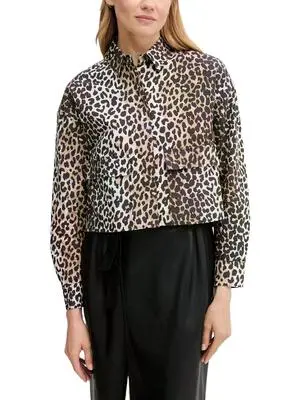 OUI Animal-print Shirt - Neutrals
