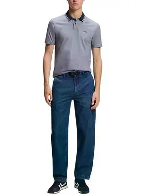 BOSS Relaxed-fit Polo Shirt - Blue