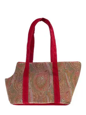Etro Paisley Patterned Tote Pet Accessory - Neutrals