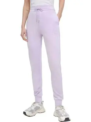 Armani Exchange Logo Drawstring Trousers - Purple