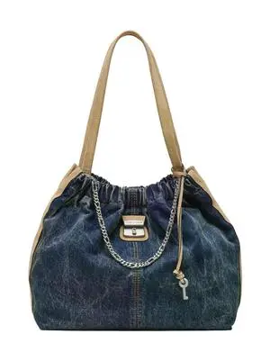 Marc Jacobs Denim Cristina Tote Bag - Blue