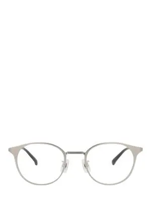 Dunhill Round-frame Optical Frames - Silver Silver Transparent (du0044o/30012381/003)