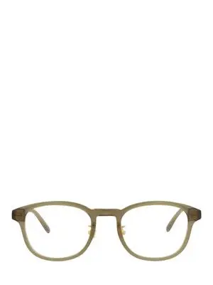 Dunhill Square Frame Acetate Optical Frames - Brown Brown Transparent (du0050oa/30012285/004)