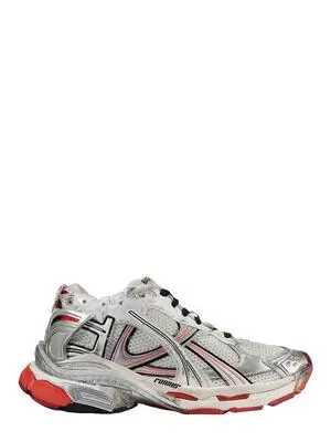 Balenciaga Runner Sneakers - White/red/black